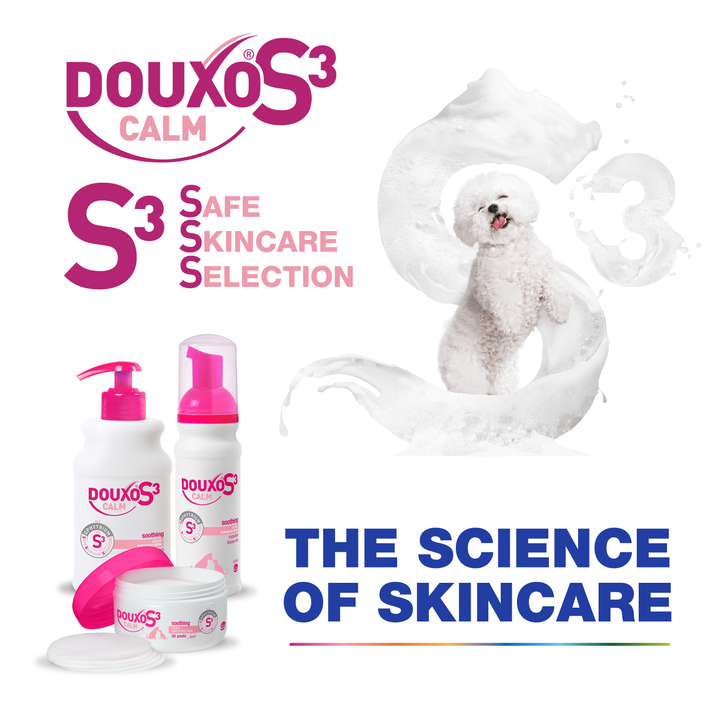 DOUXO S3 CALM Shampoo – Soothing Relief for Itchy Dog & Cat Skin