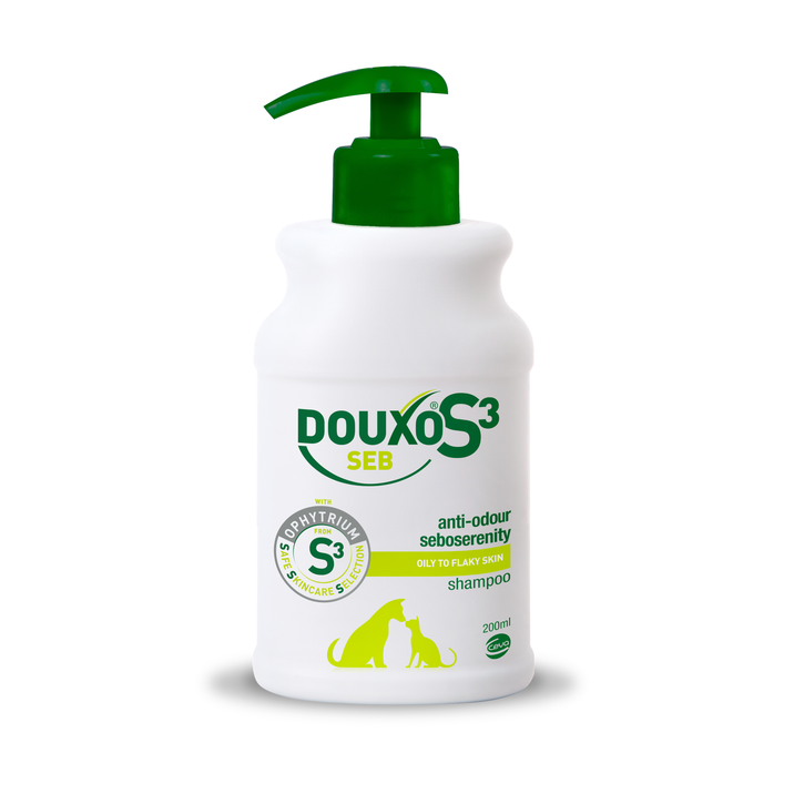 DOUXO S3 SEB Shampoo | Seborrhea & Flaky Skin Treatment for Dog & Cat